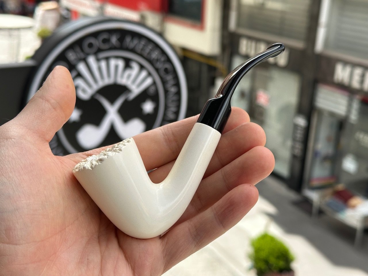 ALTINAY-Handmade Tobacco Pipes with Turkish Block Meerschaum