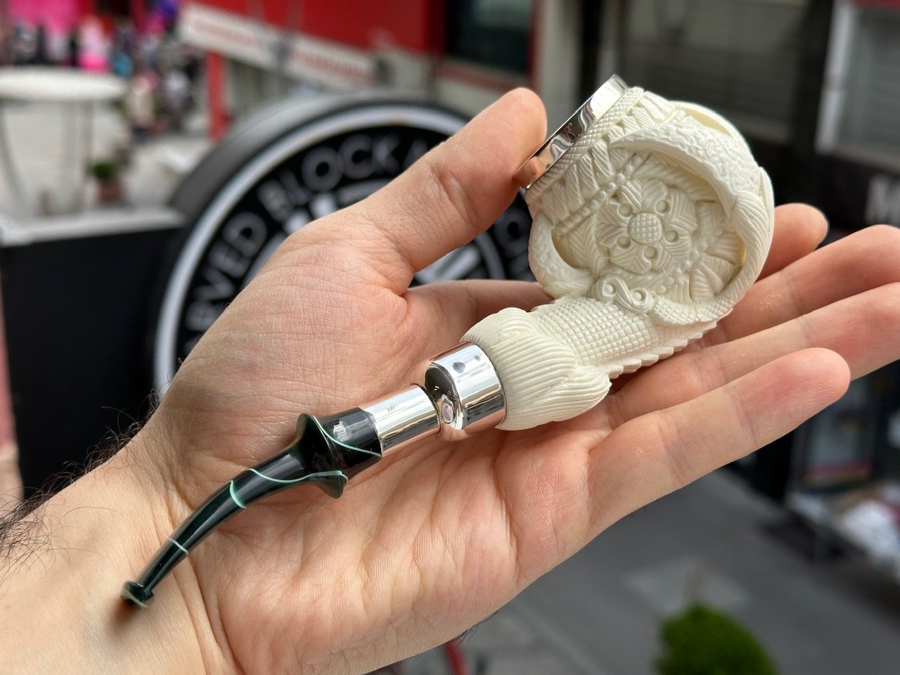 ALTINAY-Handmade Tobacco Pipes with Turkish Block Meerschaum